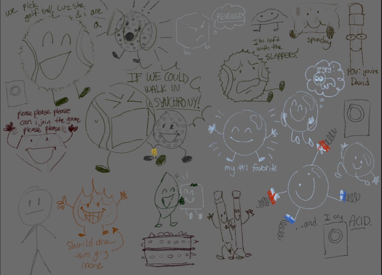 terry on Twitter: "some doodles i did during my bfdi rewatch https://t.co/qsgukrXNxH" / Twitter