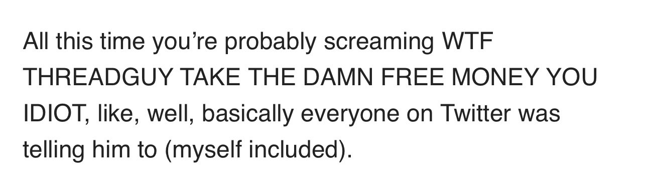 ThreadGuy 👑 on Twitter: "honest https://t.co/Na52jMSTo5" / Twitter