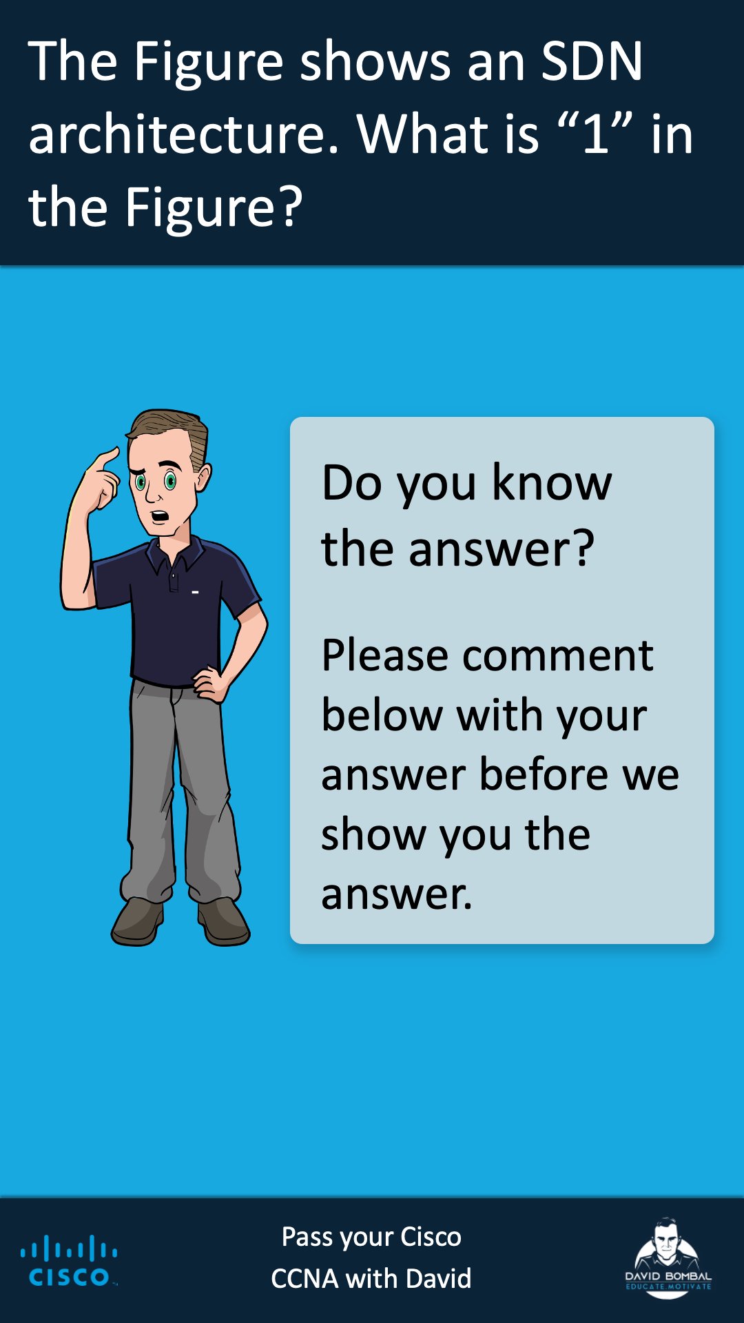 David Bombal on Twitter: "Pass your Cisco CCNA with David #CCNA #Devnet #Cisco #CCNP https://t ...