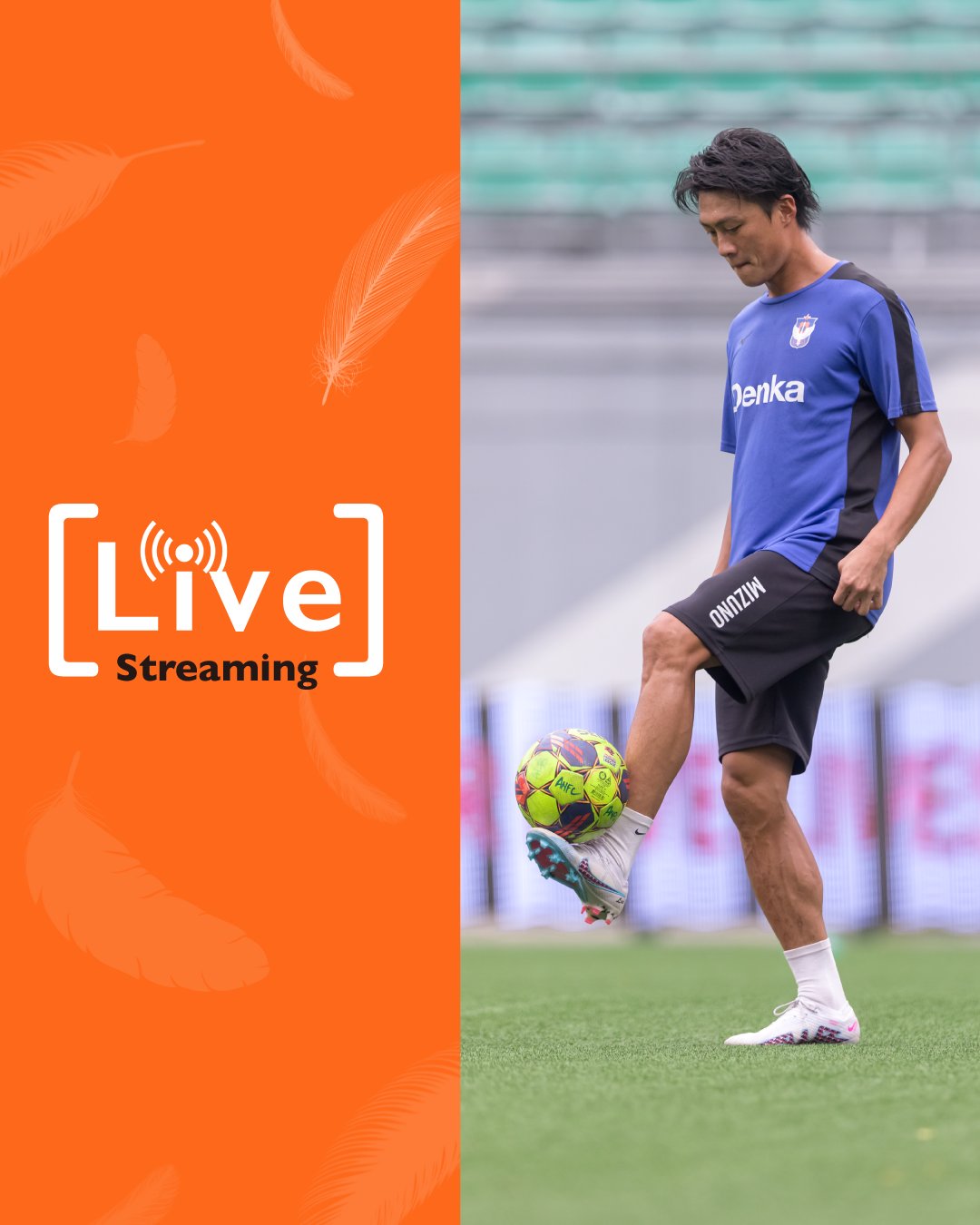 Albirex Niigata FC (S) / アルビレックス新潟シンガポール on Twitter: "Catch us on LIVE STREAMING!! 無料ライブ配信のお知らせ ...