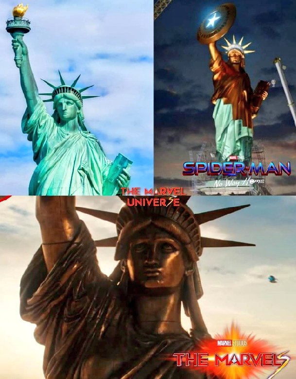 ᑕᕼEᑕKTᕼEᑕIᖇᑕᑌIT🎇🌈🌺🌼🌷🌞🌸🌴🍓🍄🌹💐🌿🍃🌿 on Twitter: "The MCU's Statue of Liberty ...