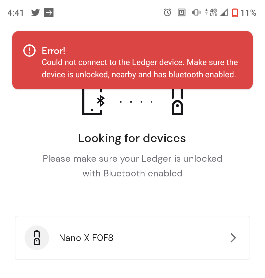 RPU Reloaded ☀️ on Twitter: "@PeraAlgoWallet Is their something wrong with your mobile app? I ...