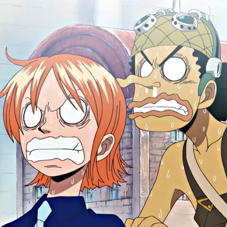 Usopp One Piece Scared