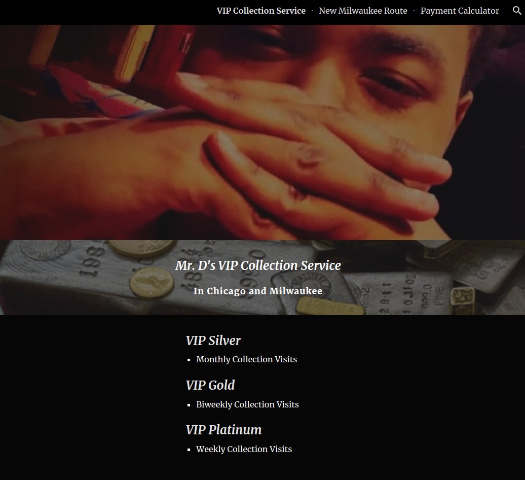 Mr D on Twitter: "Milwaukee, listen up. The waitlist for Mr. D's VIP Collection Service is still ...
