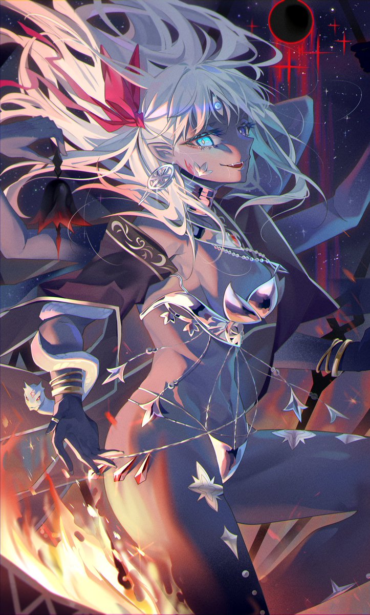 「女神カーリー #FGO #FGO8周年 #FGO夏祭り (絵文字かわいいですね)」|air☆のイラスト