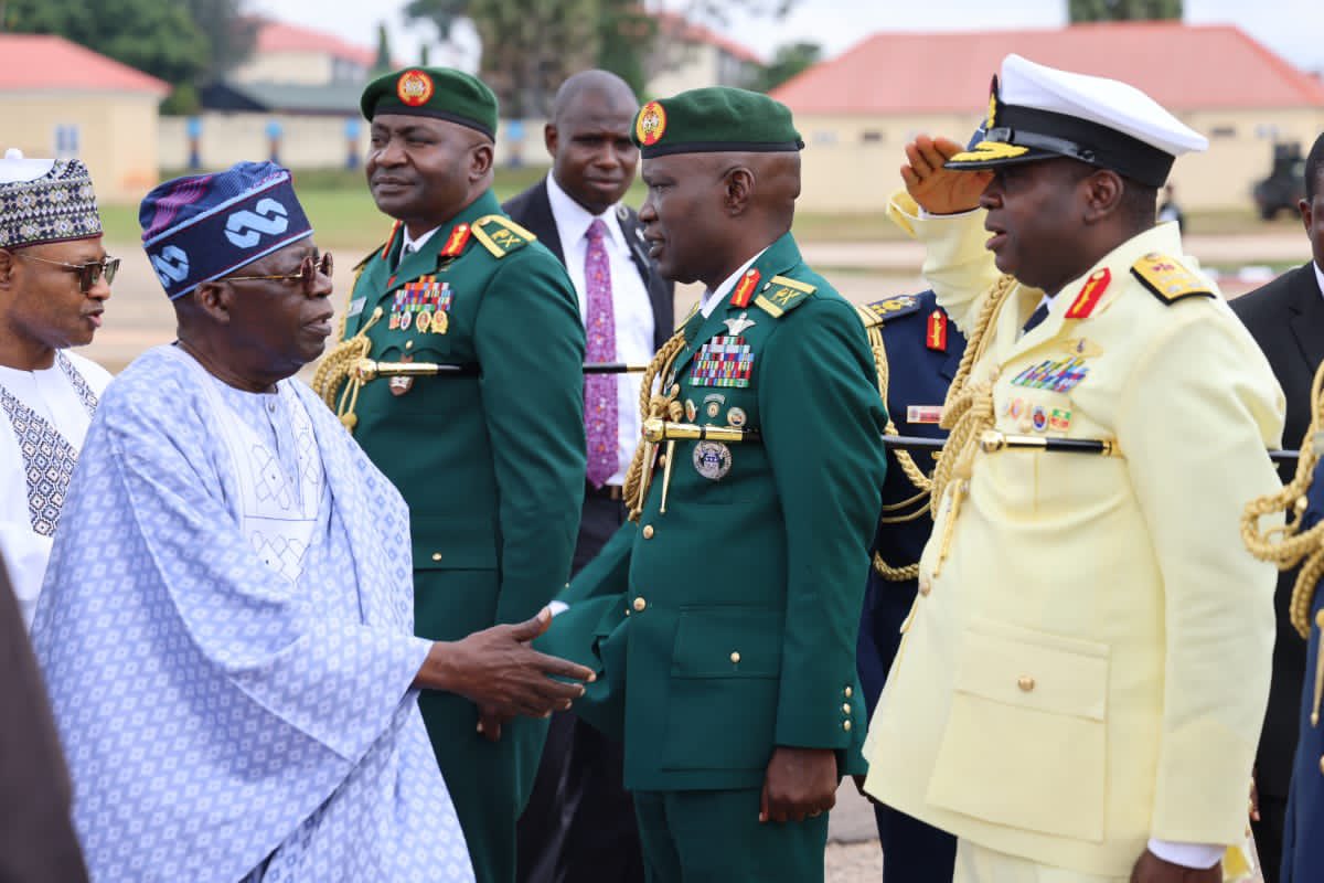 Nigerian Army on Twitter: "The Chief of Army Staff, Major General Taoreed Abiodun Lagbaja, on ...