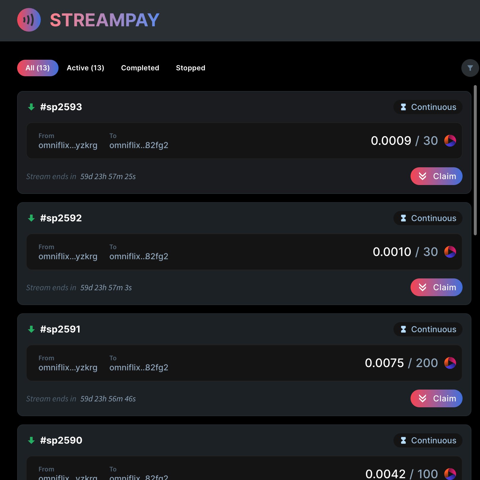 zentsu on Twitter: "コスモスでOmniFlixにデリゲートしていた人向けエアドロ。 今はテストネットの方で試せて、メインネットはもうすぐです。 NFTをClaim and ...