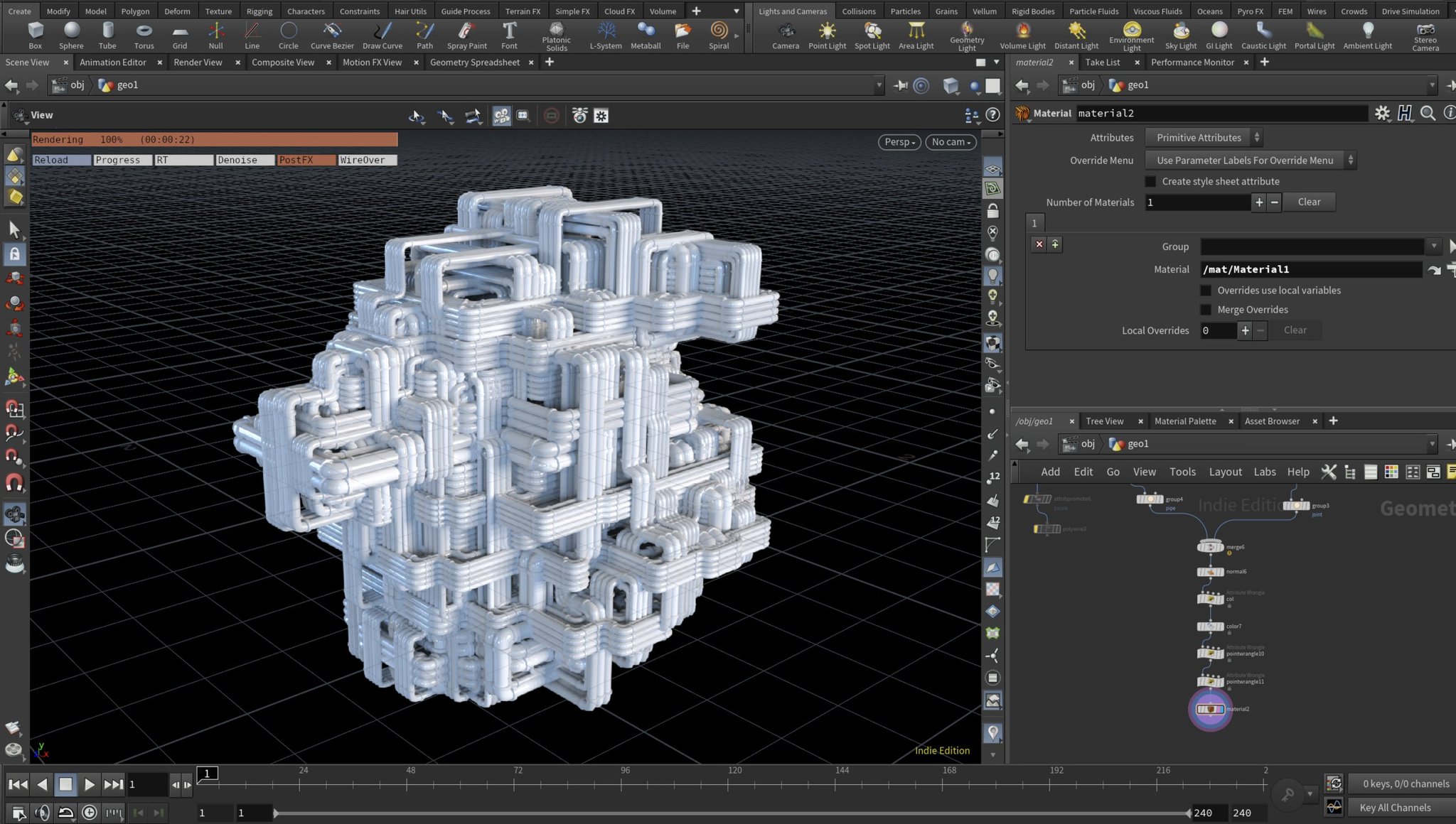 Junichiro Horikawa on Twitter: "pipes #Houdini https://t.co/WoXosWzCjs ...