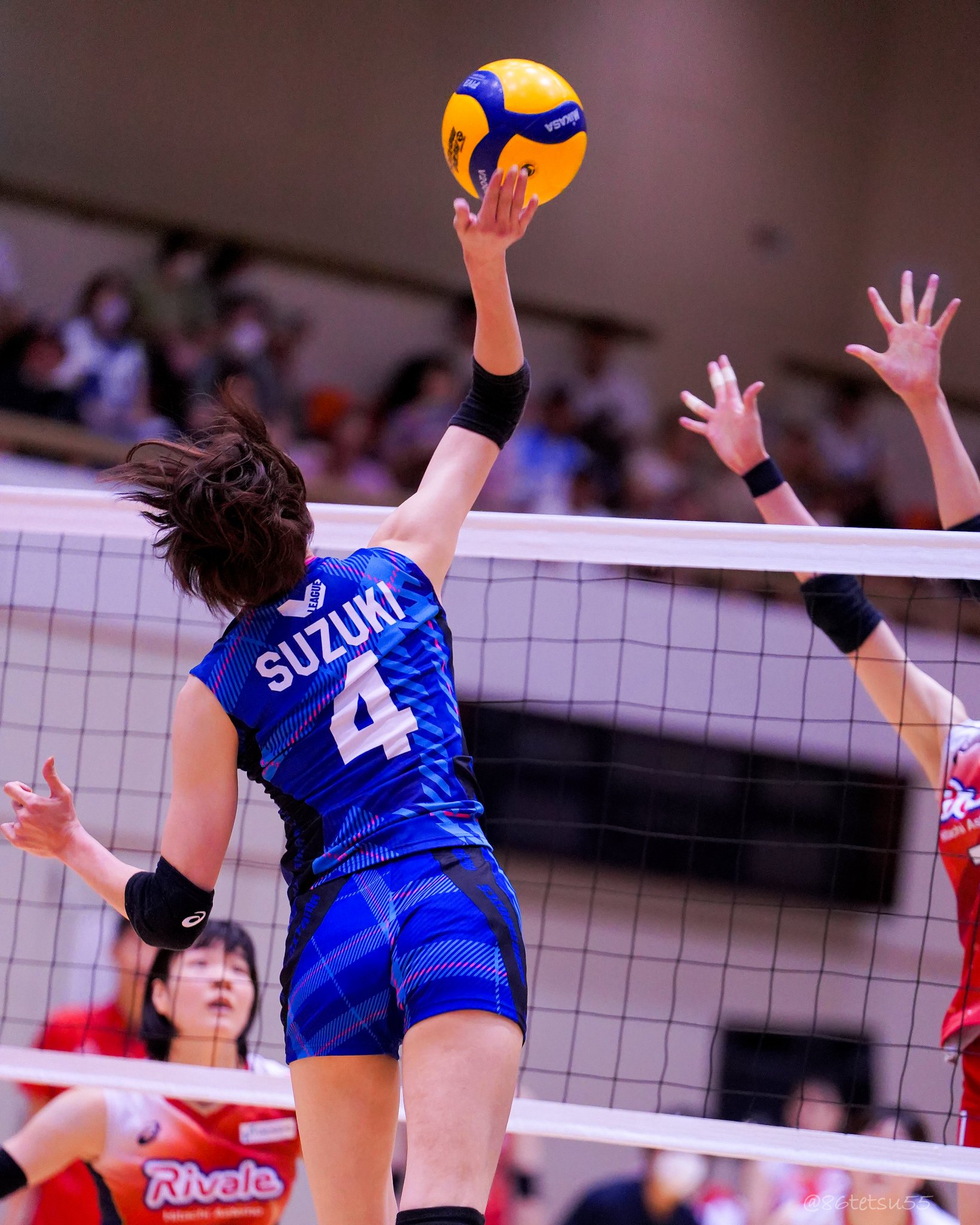 tetsu on Twitter: "#鈴木日葵 選手 #HibikiSuzuki #埼玉上尾メディックス #volleyball #Vリーグ 2023.07.22 #蓮田市総合市民体育館パル ...