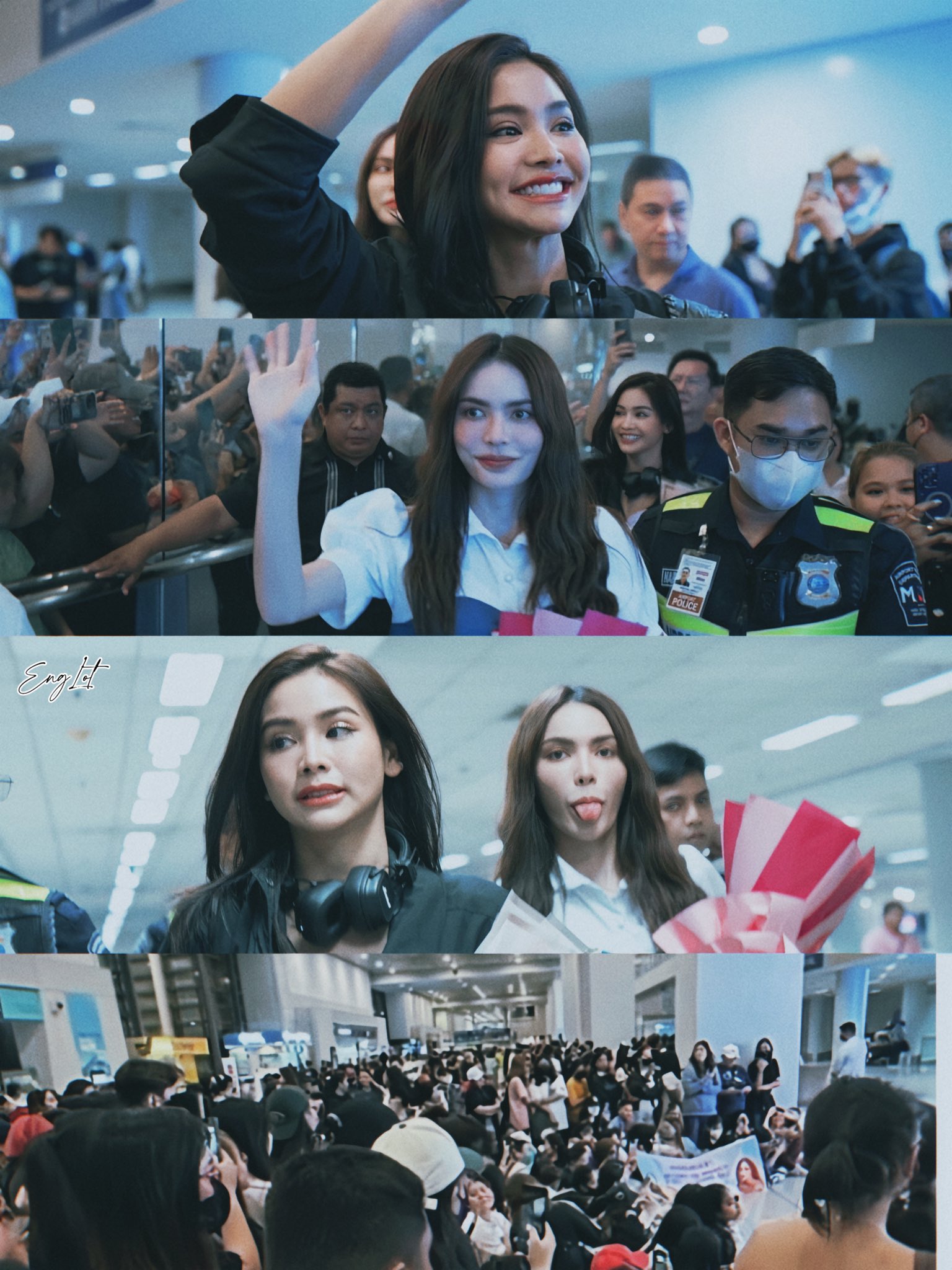 JUWEL🇻🇳 on Twitter: "Englot has landed safely🤍fans are so cute, welcome Englot very warmly 🤍🇵🇭 # ...