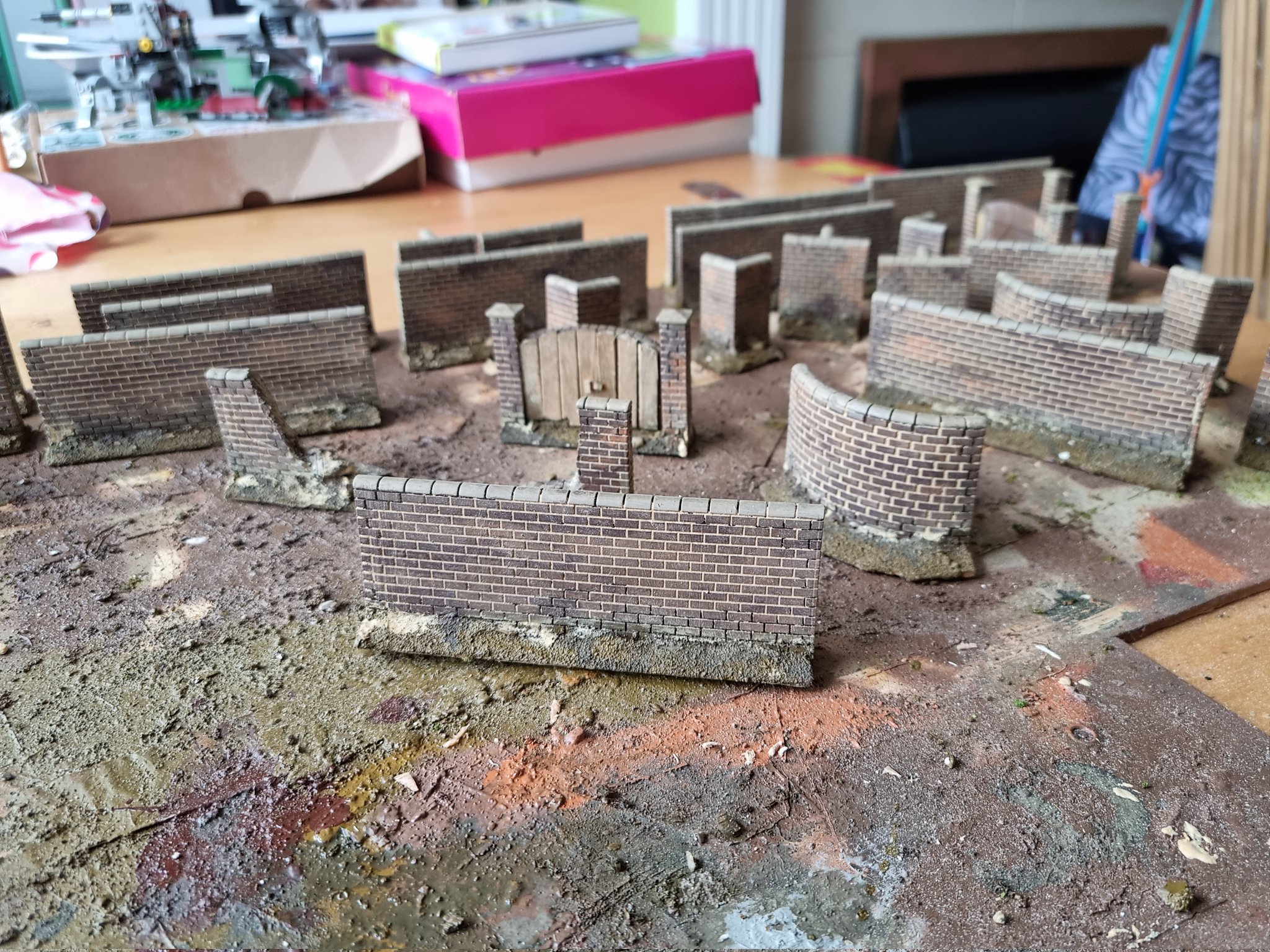 Joe on Twitter: "Working on a set of walls that @Sabotag3dPrint designed and printed for me ...