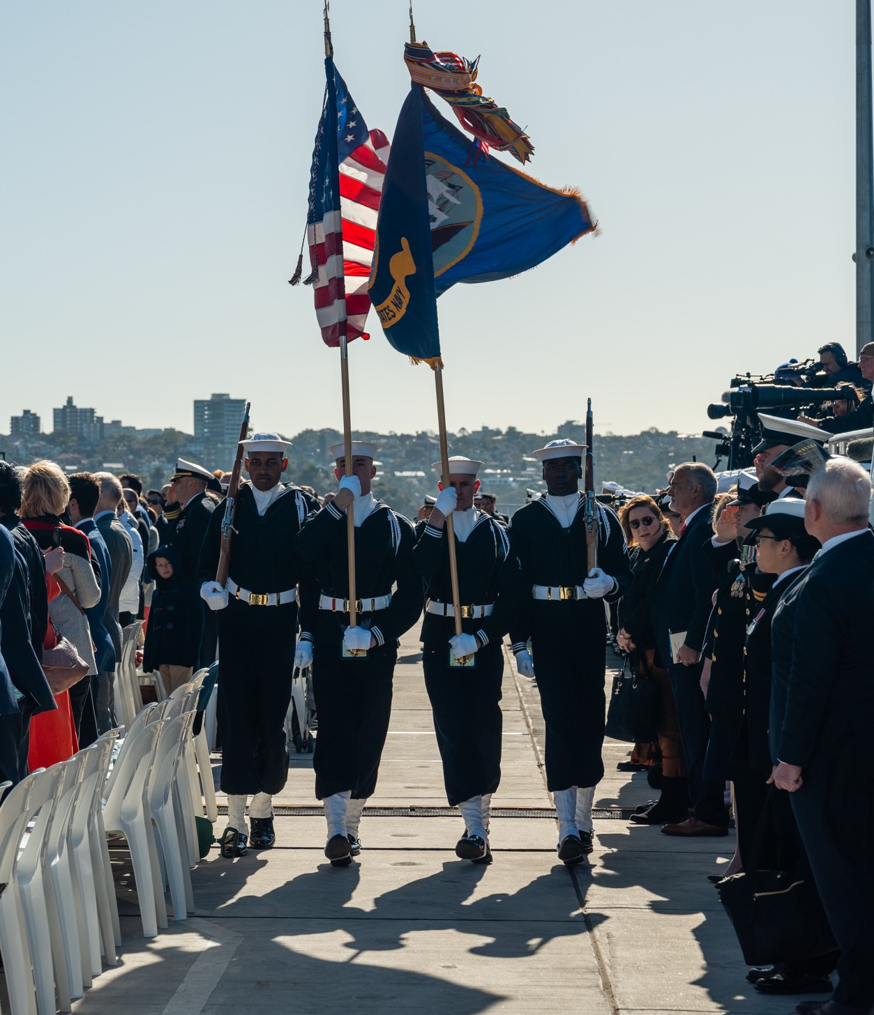 Austal on Twitter: "Today we witnessed history as the USS Canberra was commissioned by the ...