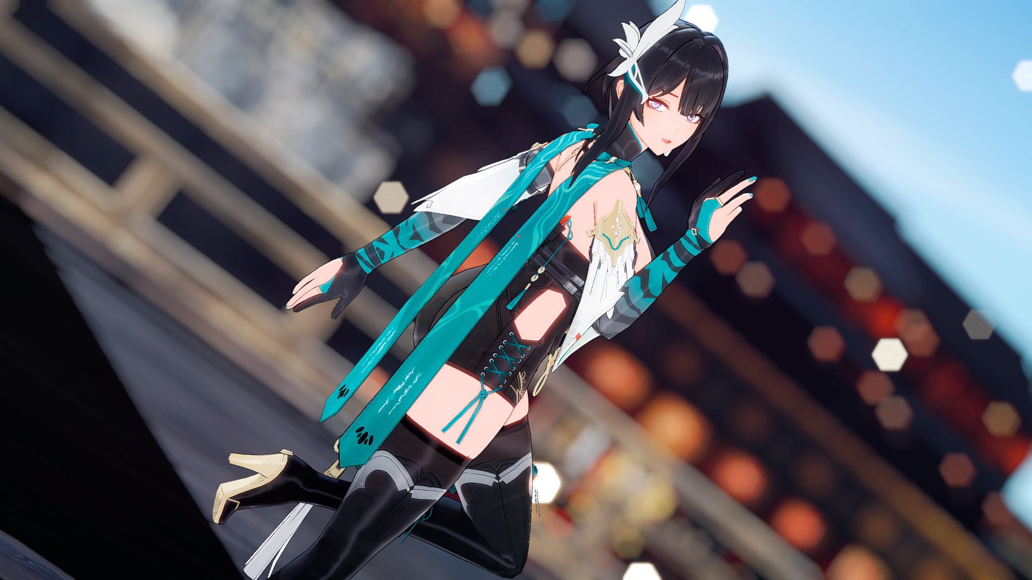 十六夜紫優 on Twitter: "【Aether Gazer MMD/4K】英招 - 「極楽浄土」 https://t.co/JhzjWpGW9N #エーテルゲイザー ...