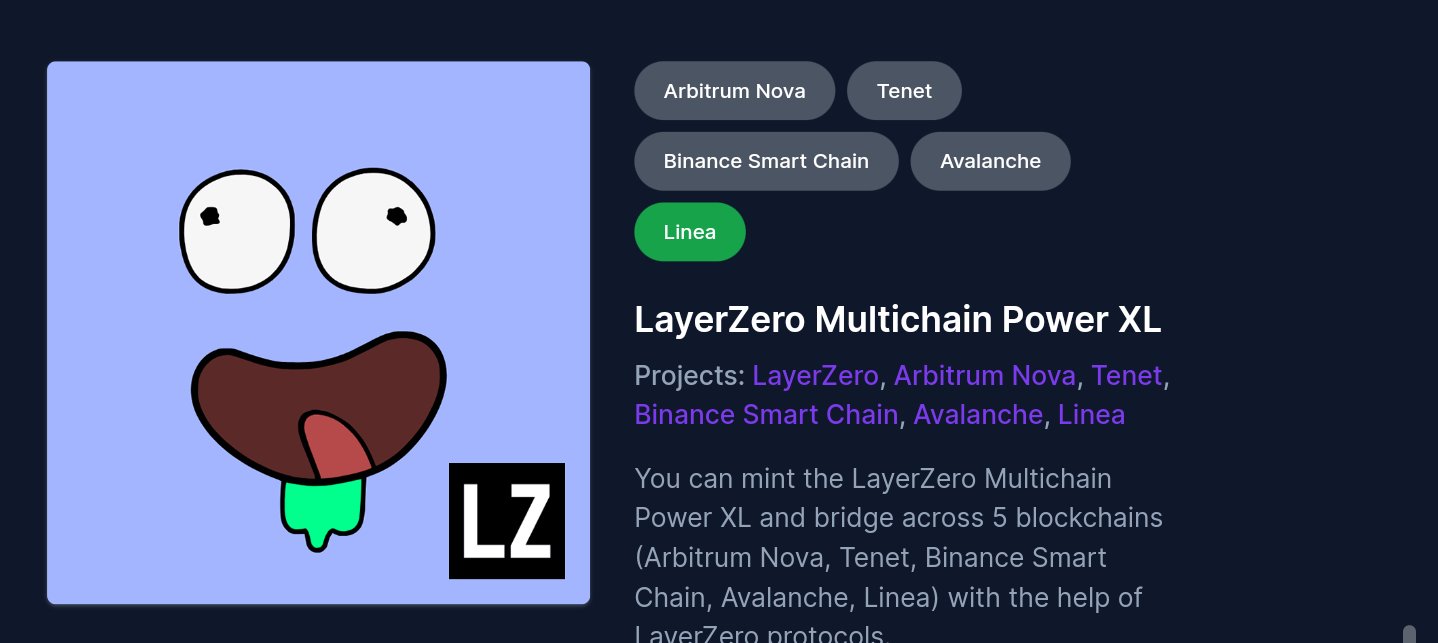 〽️ᄃﾑt on Twitter: "🧧 LayerZero is live on LineaBuild mainnet +1 Interaction 💰 Free - gas fee ⌛ 2 ...