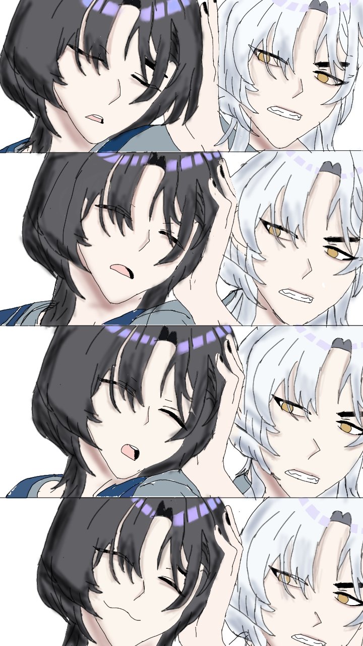 Fuyu on Twitter: "U-kuro and U-shiro ️ #dear_u_san #ur_ärt https://t.co/3lG4QTwqga" / Twitter