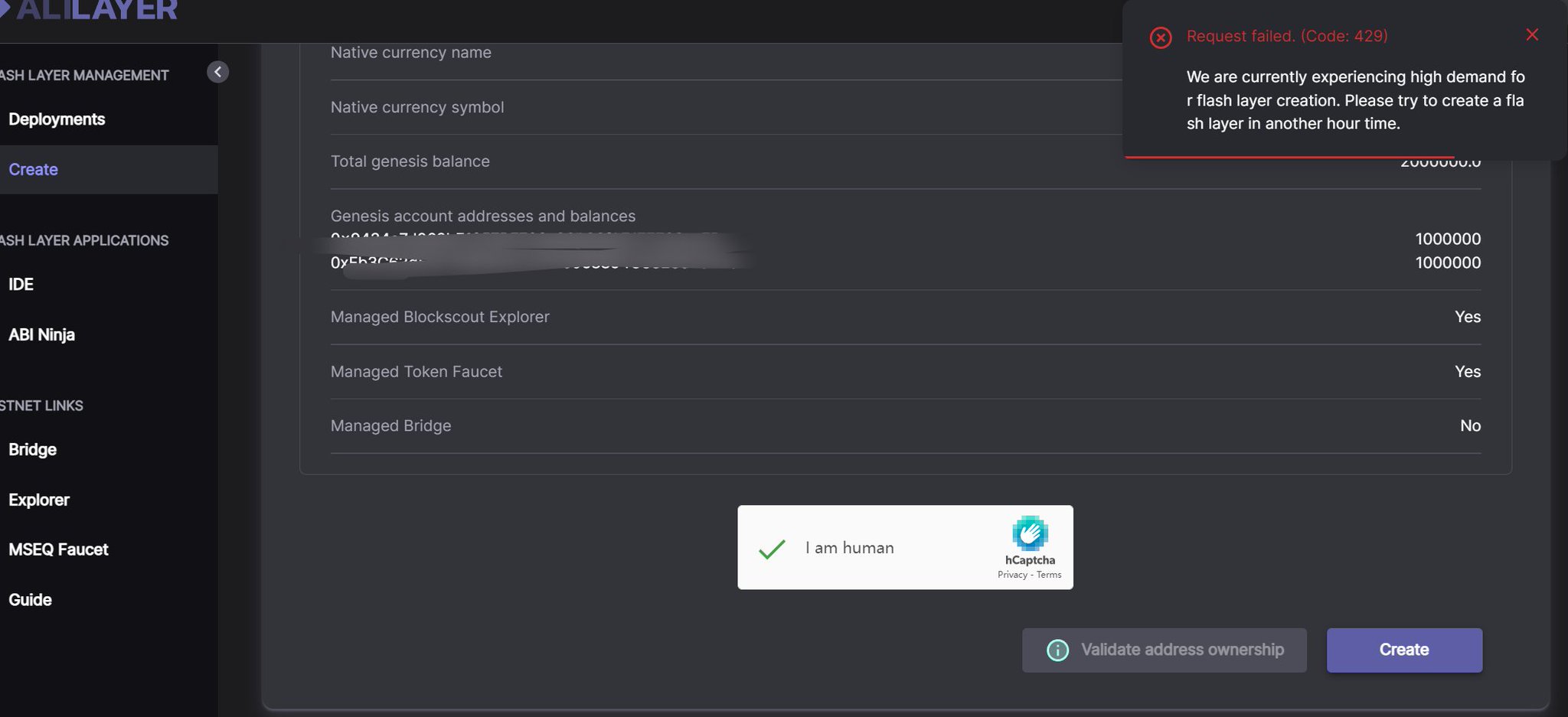 0x阿曾(🌸, 🌿).lens.fuel on Twitter: "ALTLAYER 这个任务做得我好崩溃，点了一天验证码，成功率好低 https://t.co/tb5fCglRgI ...