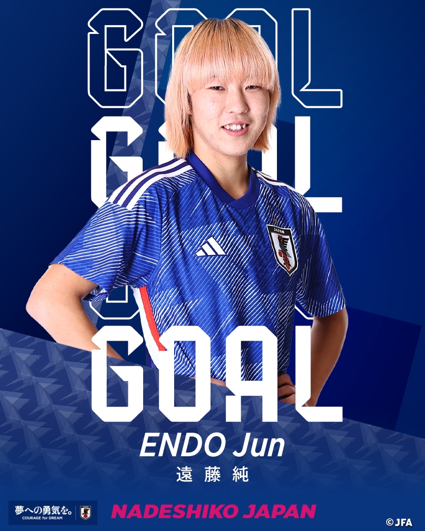 JFAなでしこサッカー on Twitter: "🔹️GOAL🔹️ 後半26分 13 #遠藤純 🏆FIFA 女子 #ワールドカップ 2023 🇦🇺🇳🇿 ⚔️グループステージ第1節 🇯🇵 ...