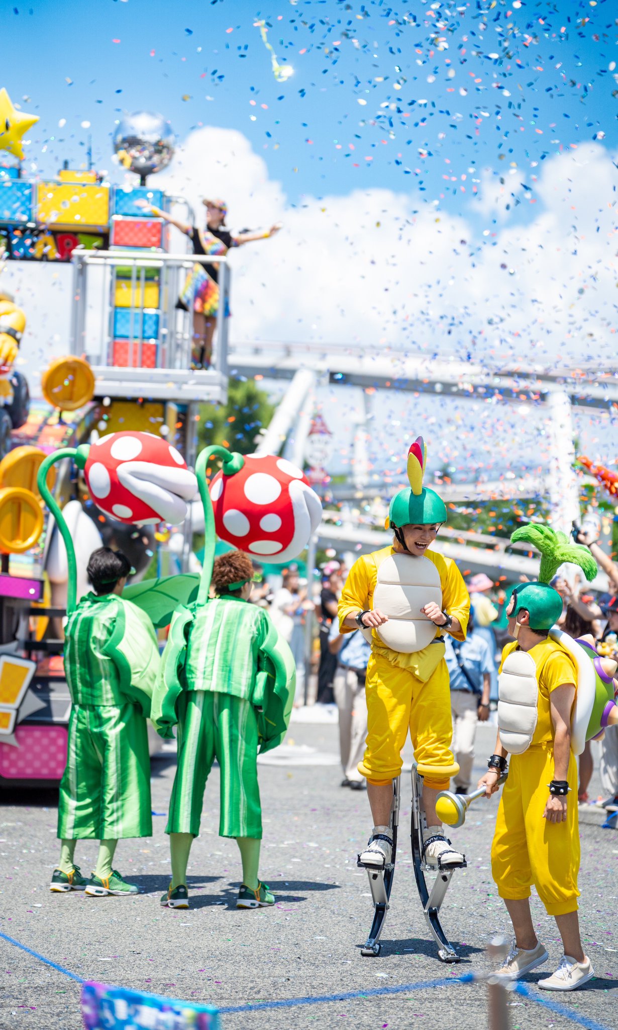 こいけ on Twitter: "7/22 NO LIMIT!パレード 1枚目の2人組2つ並んでるのなんか可愛くて好き☺️ #NOLIMITパレード #USJ #USJファン https ...