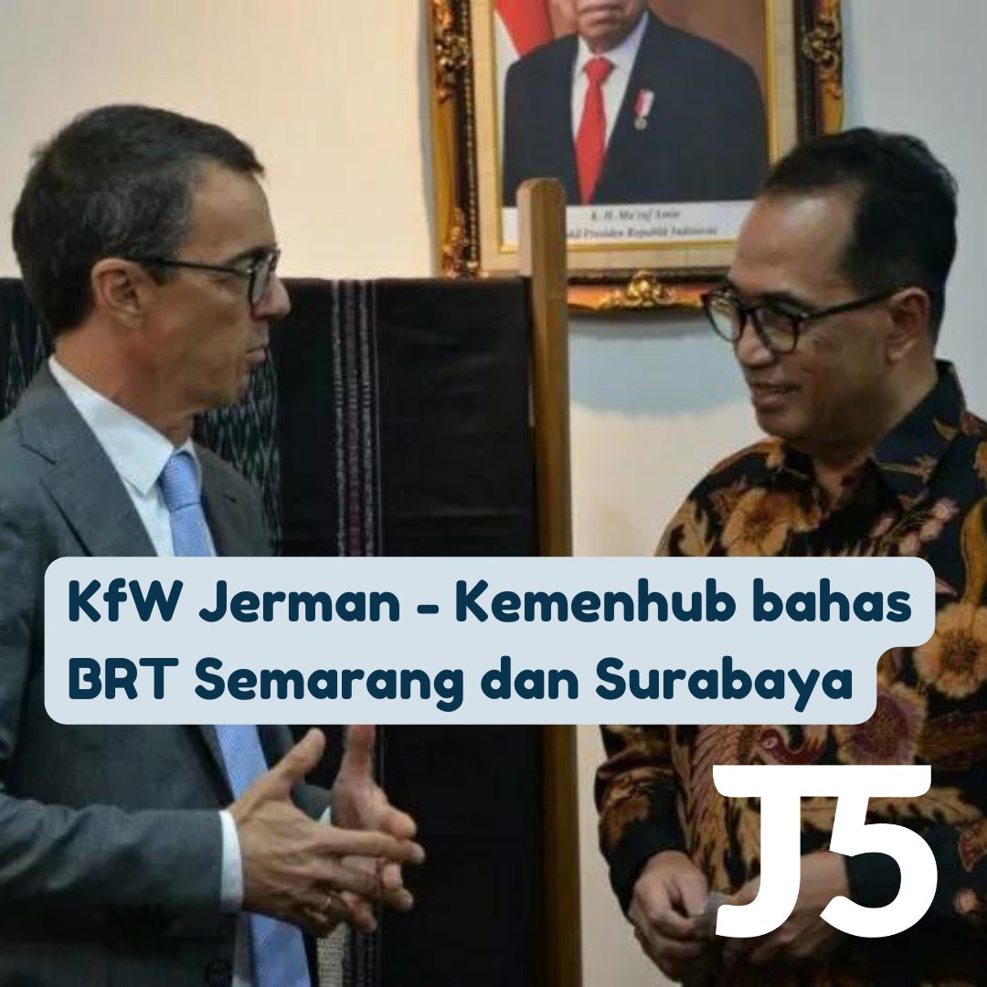Jalur5 Community on Twitter: "Kementerian Perhubungan dan Bank Pembangunan Jerman (KfW) membahas ...