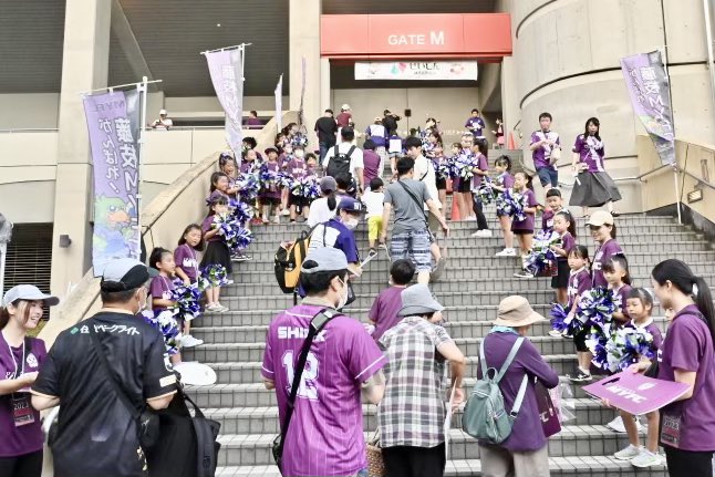 藤枝MYFC on Twitter: "【7/22 #ツエーゲン金沢 戦】 ⭐️ #シンクス スペシャルマッチ 本日のために結成された 藤枝MYFC 1日スペシャルチアリーダーズ💫 開場時の ...