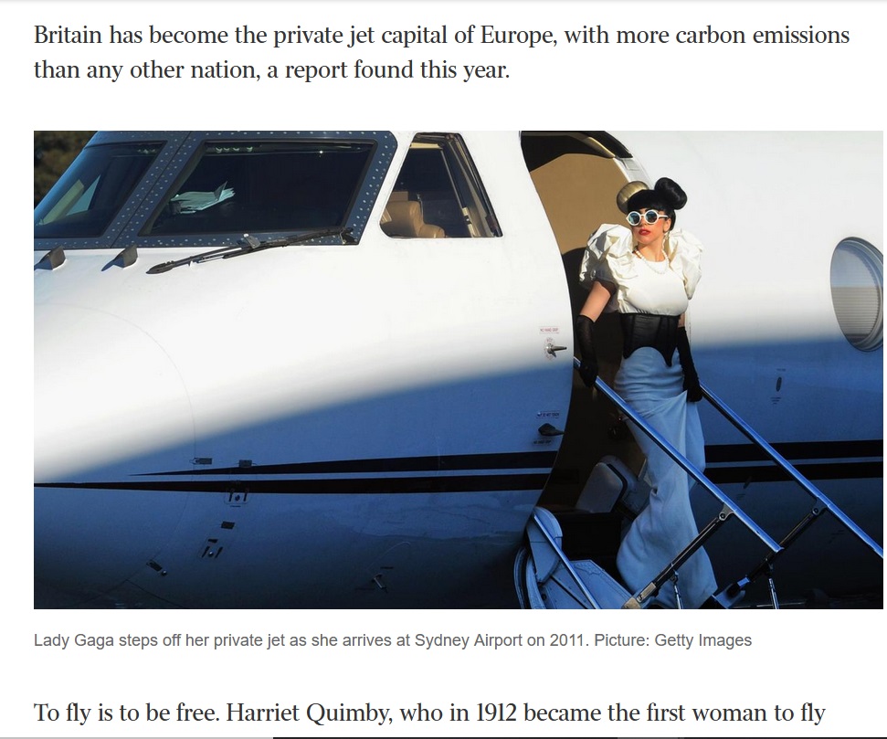 Too bad y'all haven't worked out which private jet company Ed Miliband ...