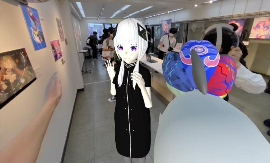 HEAVEN ちゃん on Twitter: "8/11に開催するLODGE XR Talk Vol.6の展示を順次ご紹介⚡ #3 MR可不 / みゃおん (@blackcatyuma) 神椿 ...