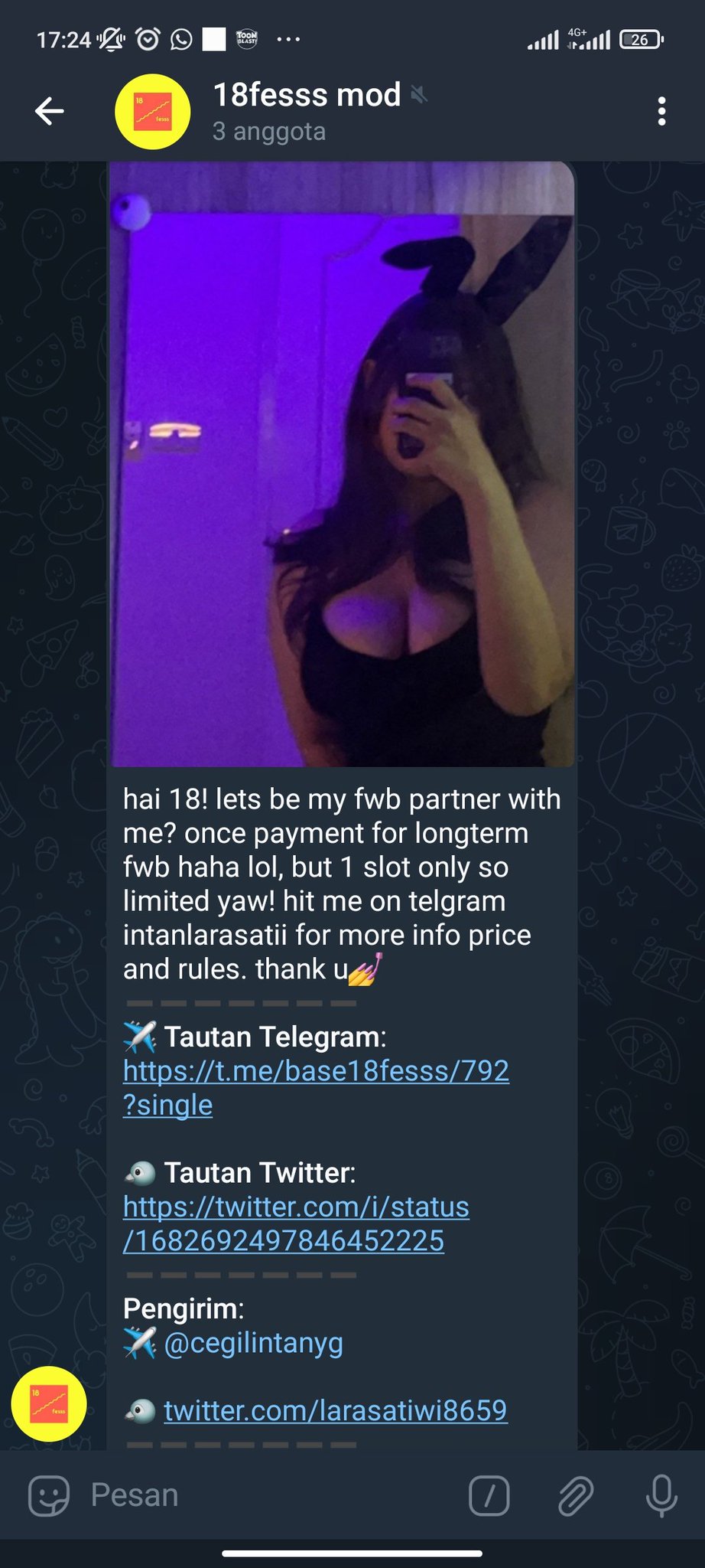 18FESSS on Twitter: "Seperti biasa, akun kosongan xixix Pasti faker sih,,,, https://t.co ...