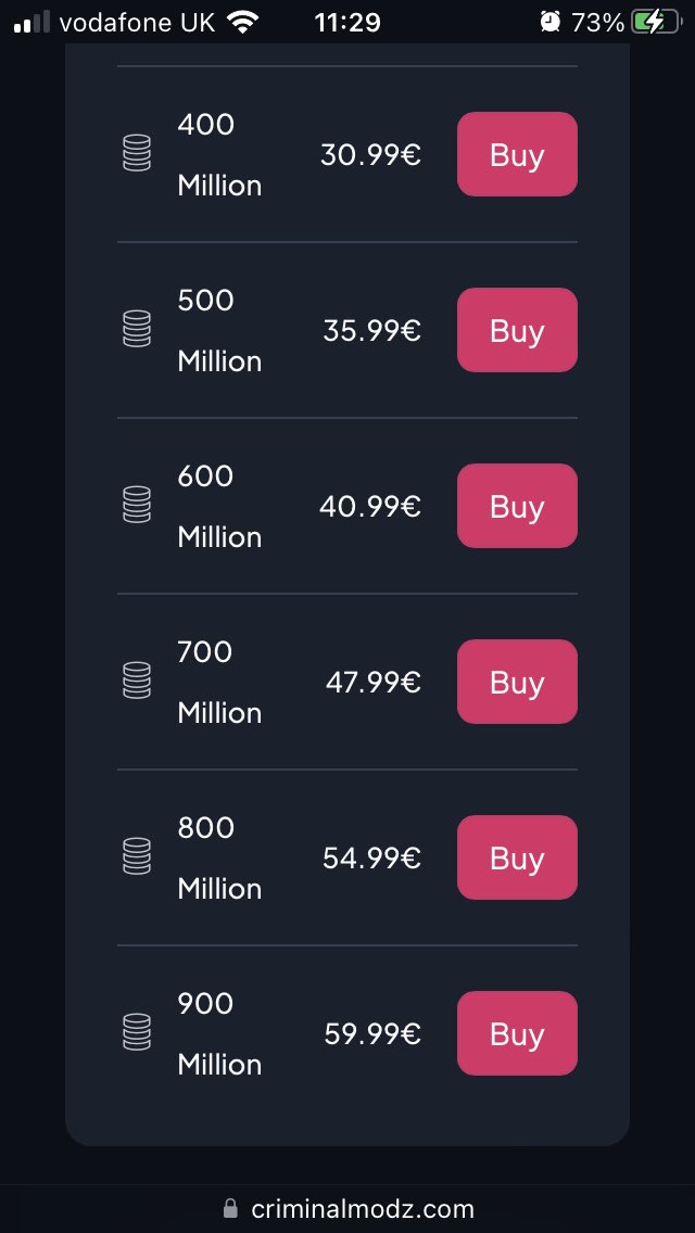 golden modz on Twitter: "Anyone buying forza accounts or services from @criminal_modz please don ...