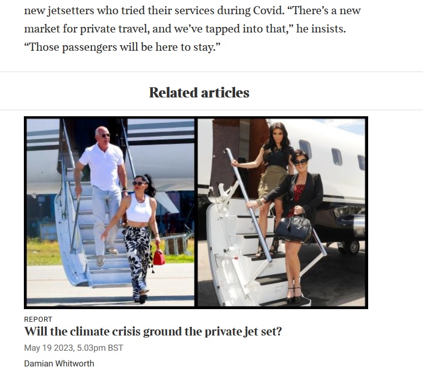 Too bad y'all haven't worked out which private jet company Ed Miliband ...