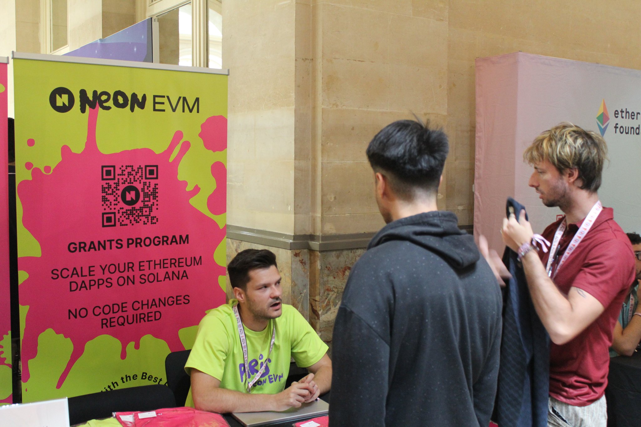 Neon Evm On Twitter Back At Ethglobal Today With Our Booth Swing By