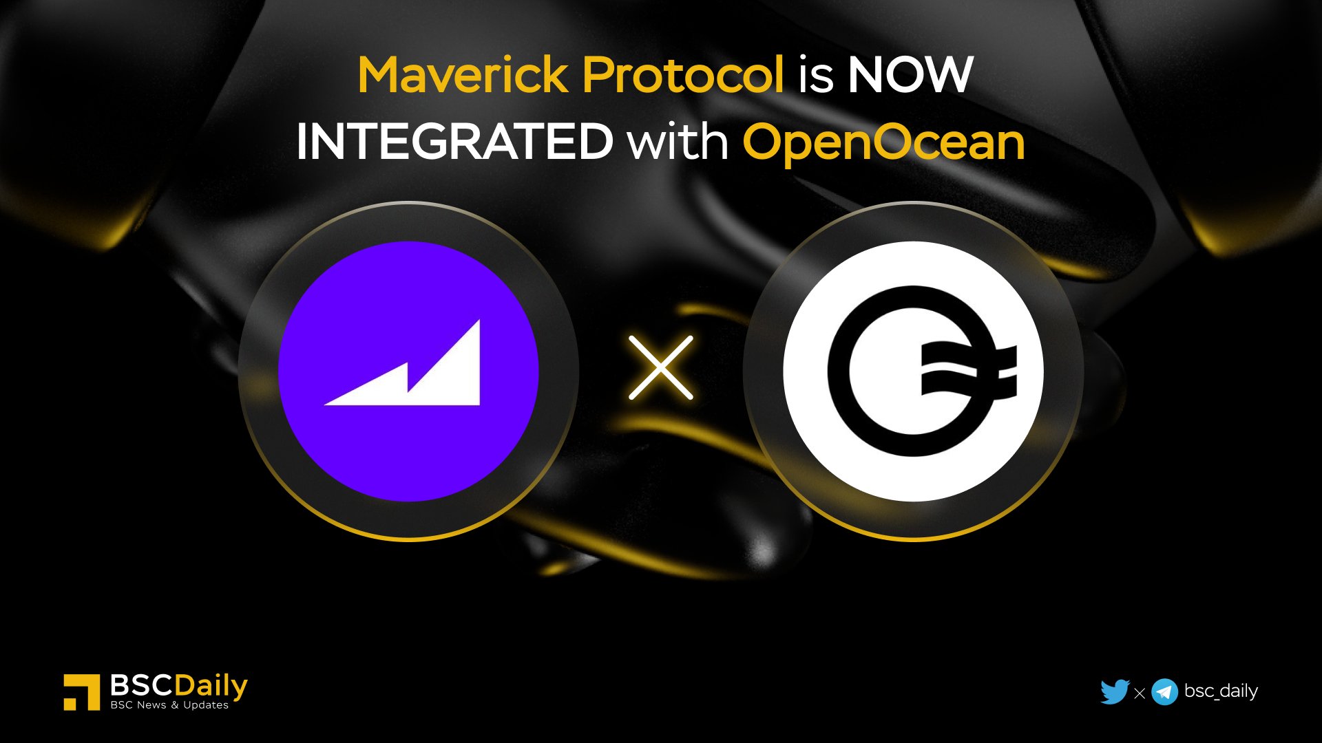 BSCDaily on Twitter: "🎉 @mavprotocol is NOW INTEGRATED with @OpenOceanGlobal 🤝 Swaps on # ...