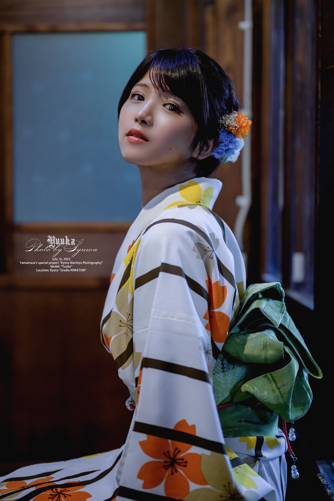 Syuwa Osaka Street 7月場所「みんなの写真展」 7/27～8/1 on Twitter: "2023.7.16 「土間にて」 Model:ゆうかさん #ゆうかりん ...