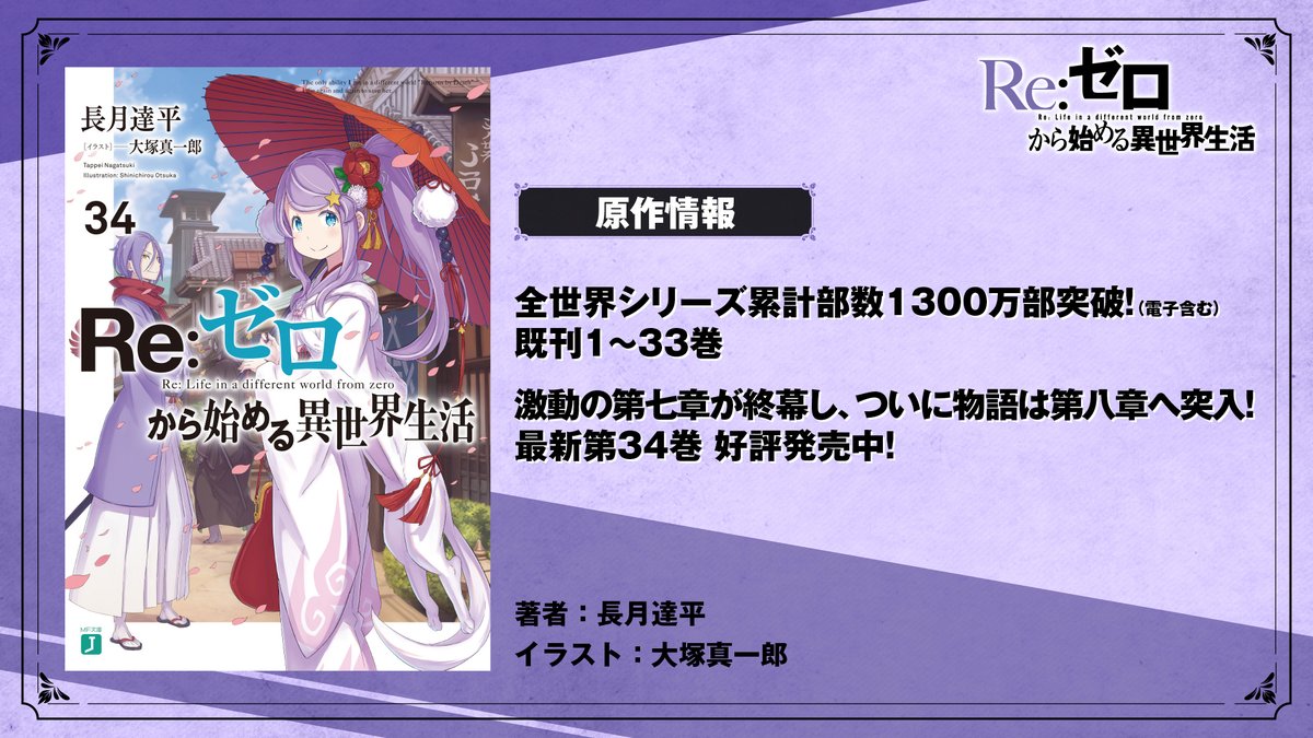 動畫《Re：從零開始的異世界生活 第三季》釋出第二波概念視覺圖 - nk940155的創作 - 巴哈姆特
