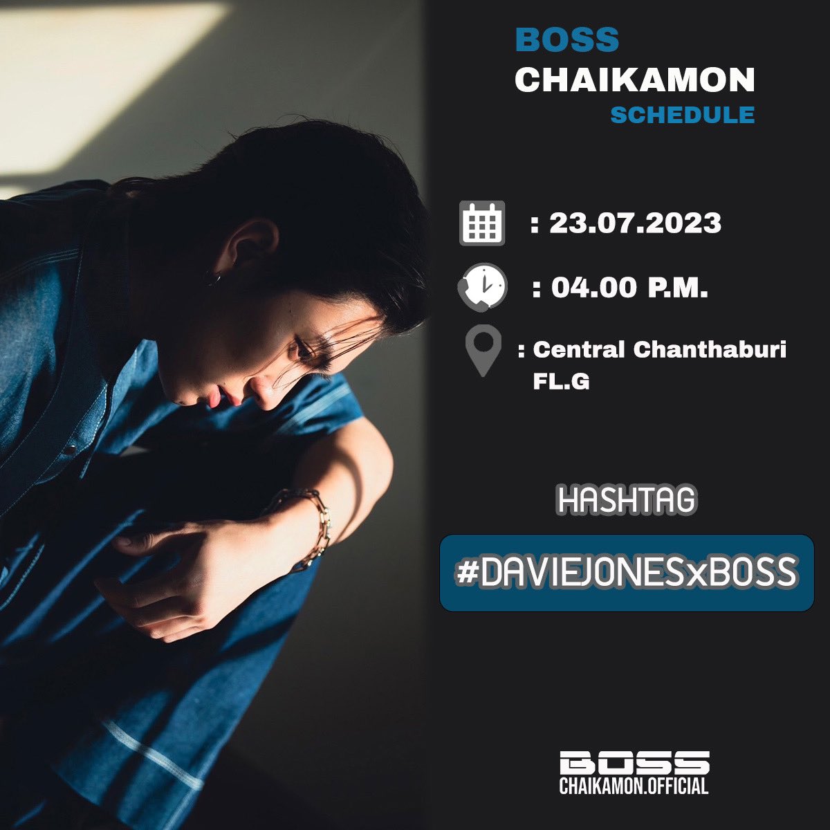 BossChaikamon.Official on Twitter: "#Bossschedule2023 พรุ่งนี้...ชาวจันทบุรี เตรียมตัวมาเจอกันนะ ...