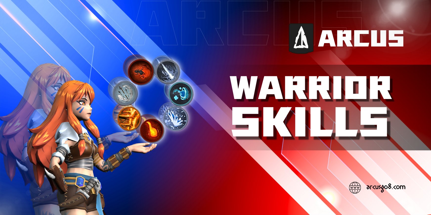 Arcus Official on Twitter: "🏹 Arcus Characters wield extraordinary skills! ⚡️ 🛡 Arcus Warriors ...