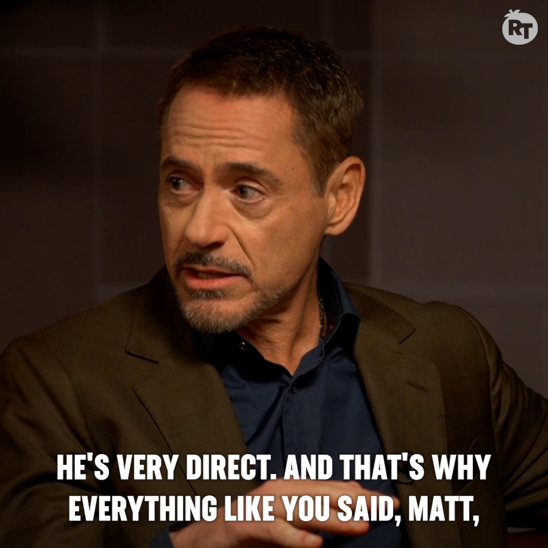 Rotten Tomatoes on Twitter: "Robert Downey Jr. says he was mind-blown by Christopher Nolan's # ...