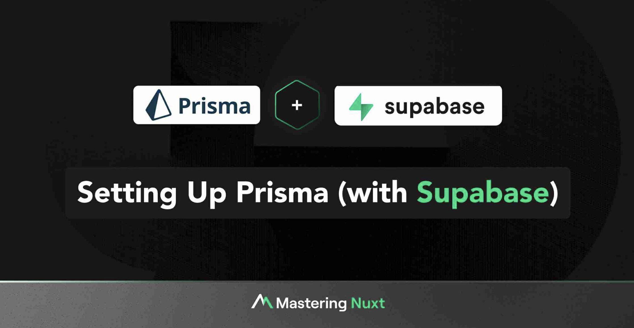 Supabase on Twitter: "🌠 Community highlights Prisma with Nuxt 3: Setting Up Prisma with Supabase ...