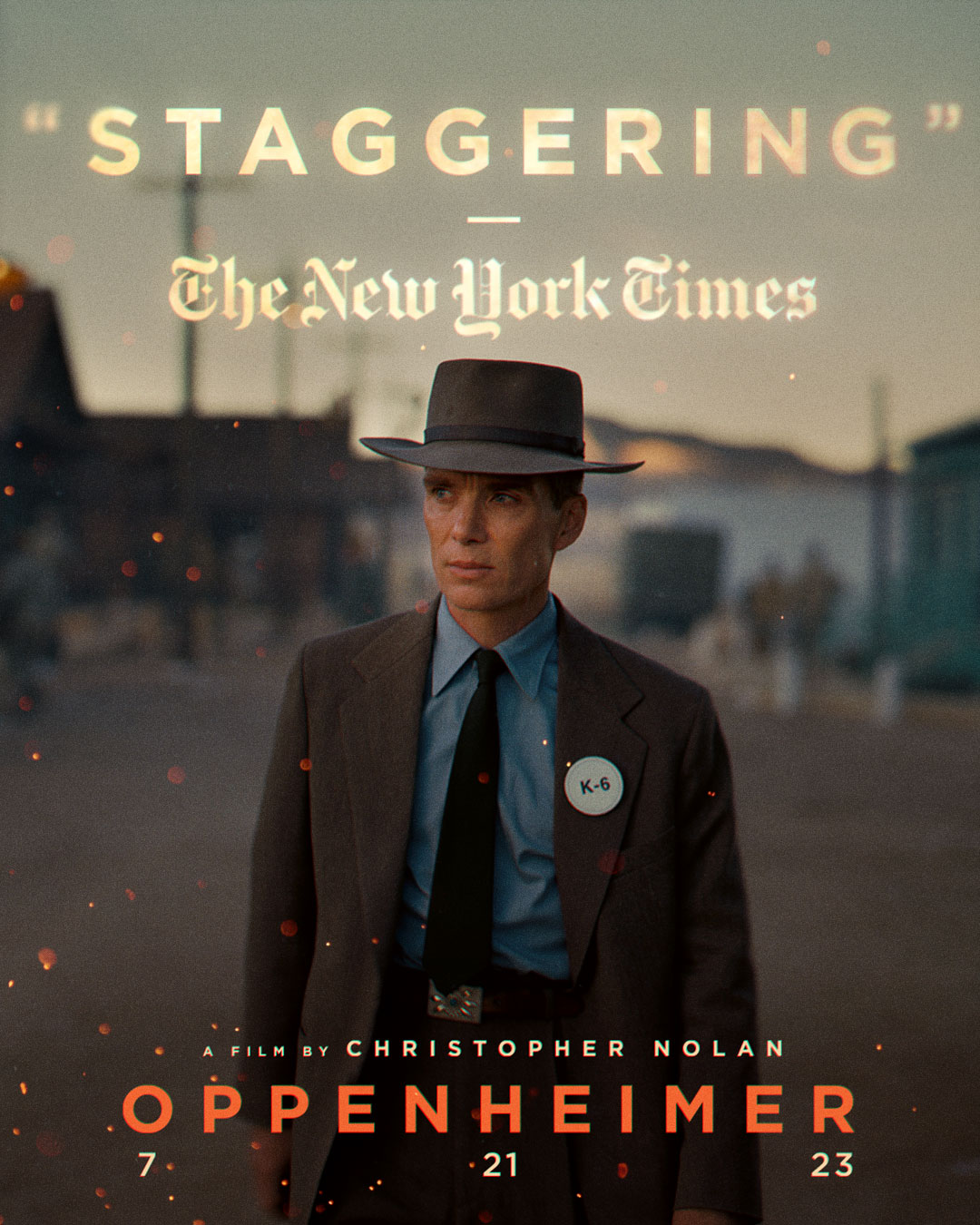 Oppenheimer on Twitter: ""Staggering." - @nytimes. Get Tickets now to see Chris Nolan's # ...