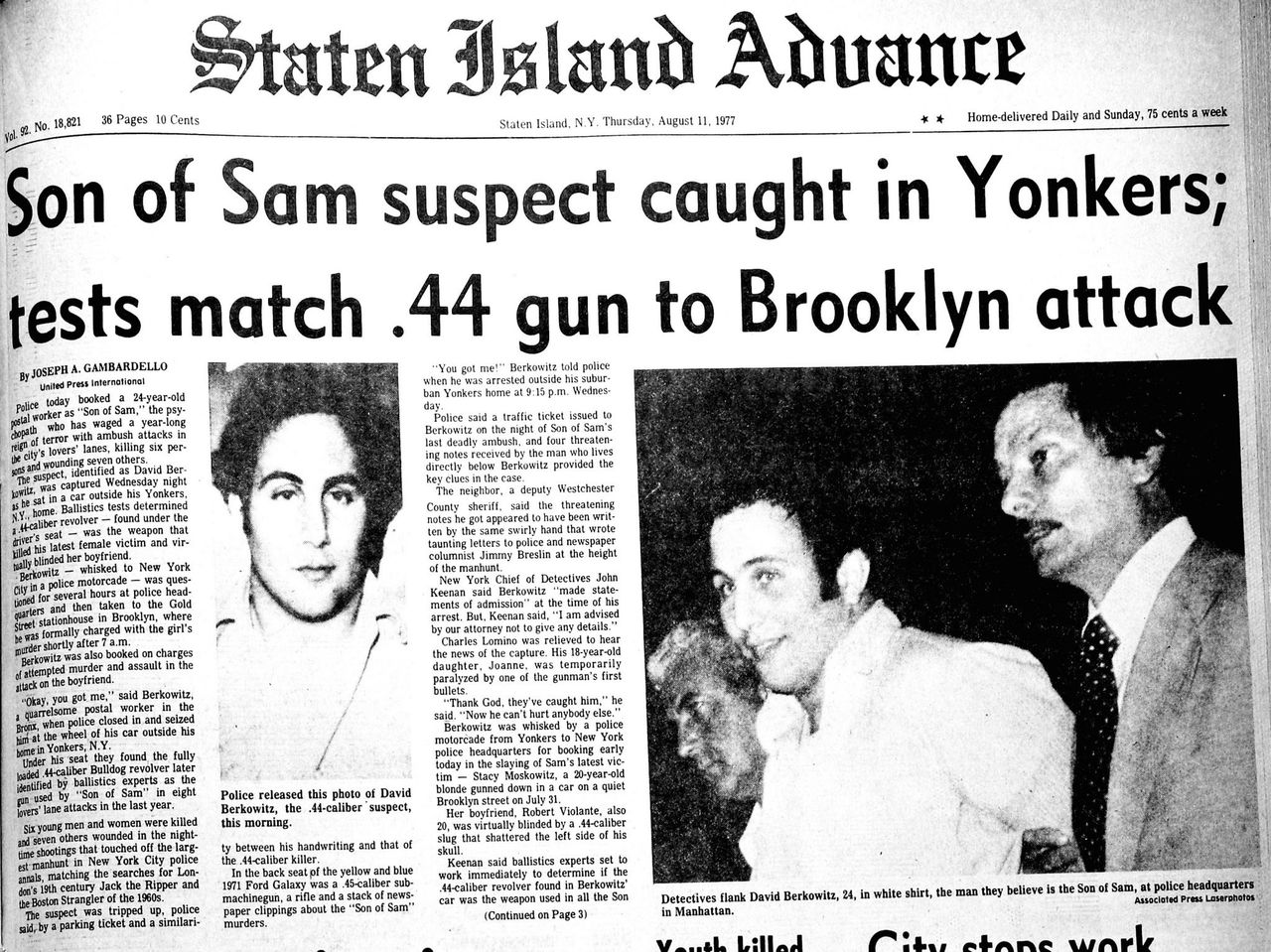 David Berkowitz Crime Scene Photos