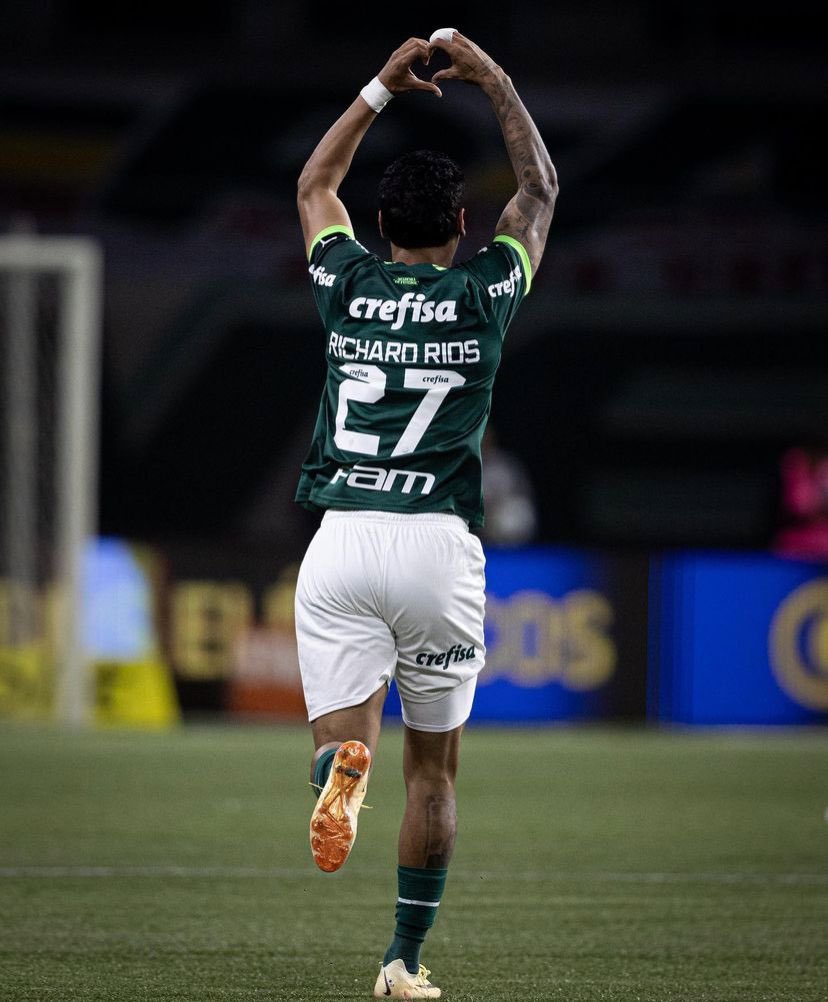 R10 Score on Twitter: "GOOOOOOL DO VERDÃOOO!! Richard Ríos pega sobra de cruzamento de Raphael ...