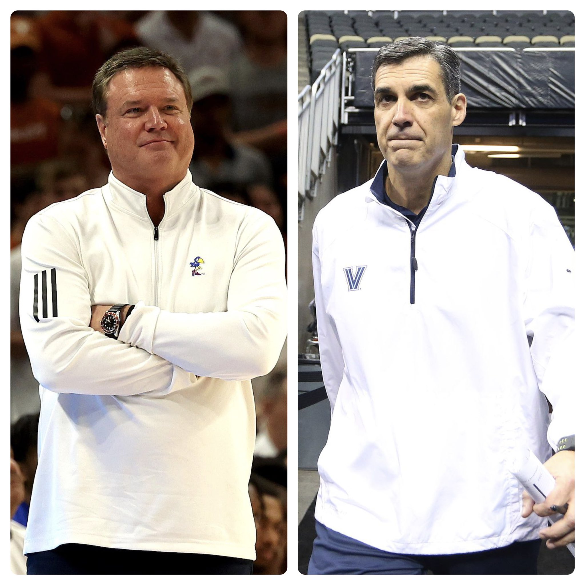 College Basketball Report on Twitter: "Bill Self or Jay Wright? Which coach are you taking (if ...