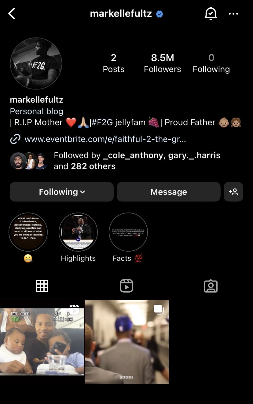 markelle fultz on Twitter: "yall got him to unblock me. i love you guys 🙏🫶 https://t.co ...