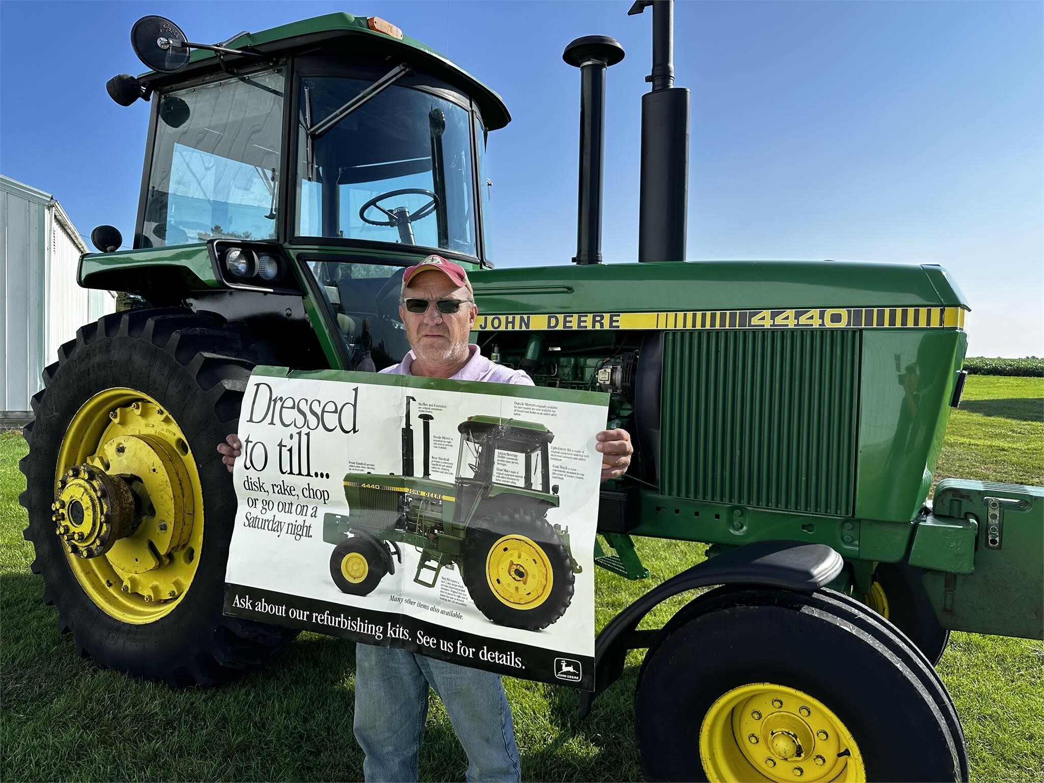 Greg Peterson on Twitter: "'79 JD 4440 - Special piece of Deere History - selling on farm estate ...