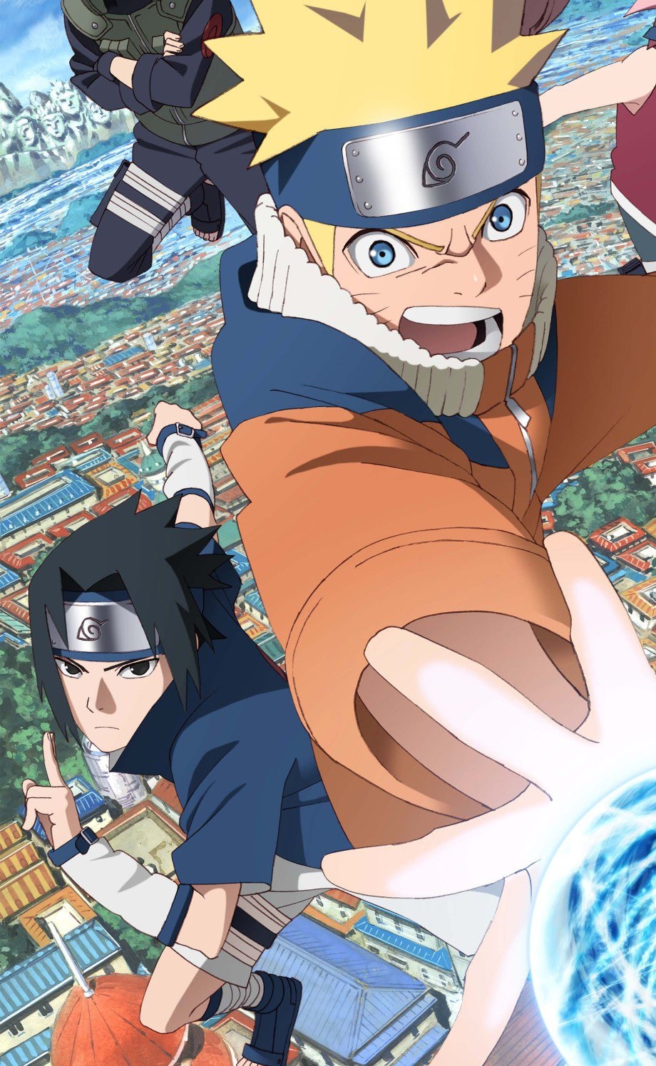 hourly narusasu on Twitter: "NEW official art of naruto and sasuke for naruto's 20th anniversary ...