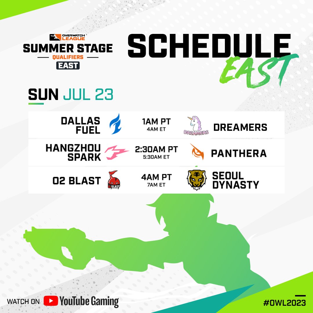 Overwatch League on Twitter: "Hoot hoot 🦉 Get ready, night owls! We've got more East #OWL2023 ...