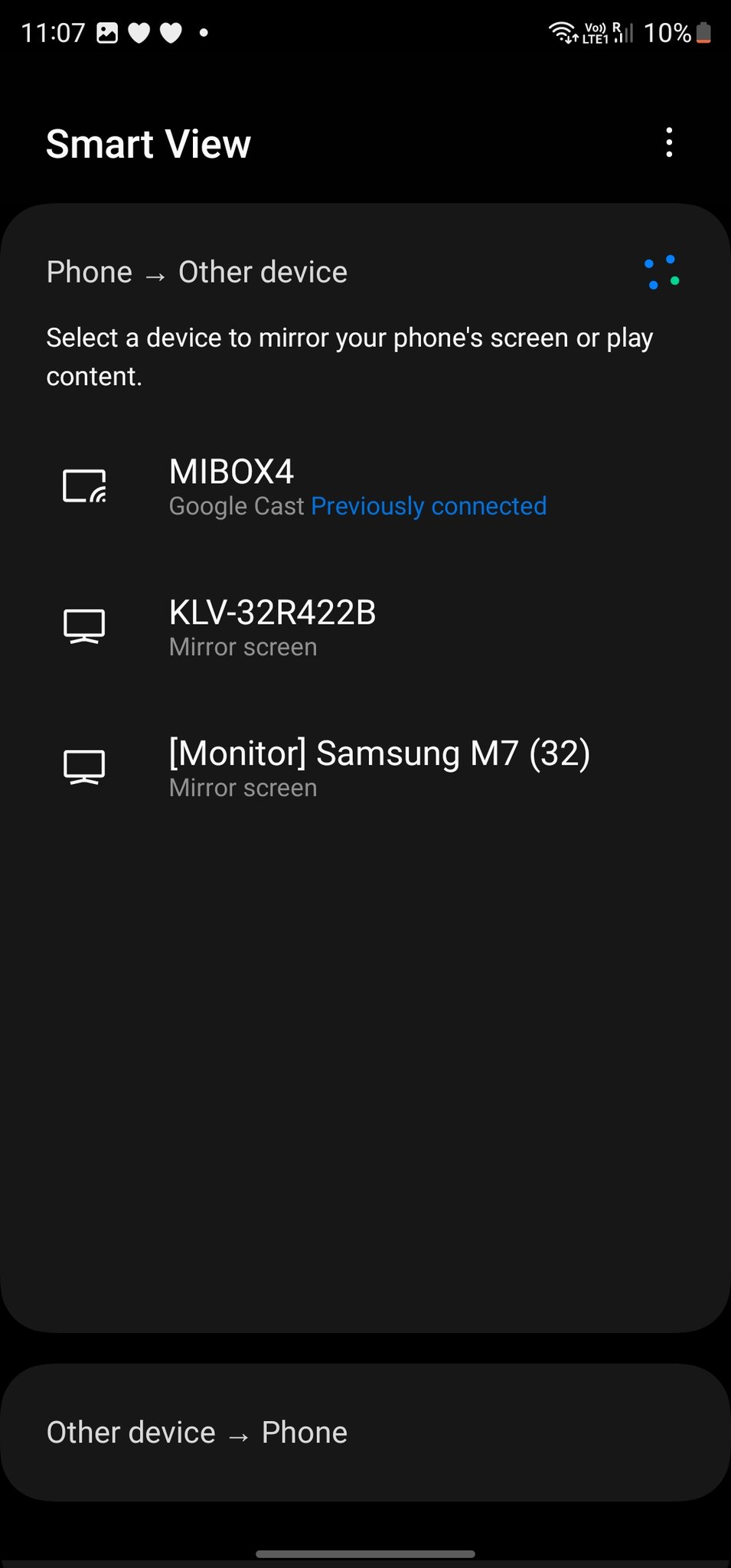 Tarun Vats on Twitter: "Now you can Mirror your Samsung Phone to Chromecast and Android TVs! 🤯 ...
