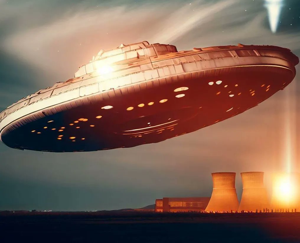 UFOS ONLINE 👽🛸 on Twitter: "UFO do 'Tamanho de Três Porta-Aviões' Visto Sobre Reator Nuclear Dos ...
