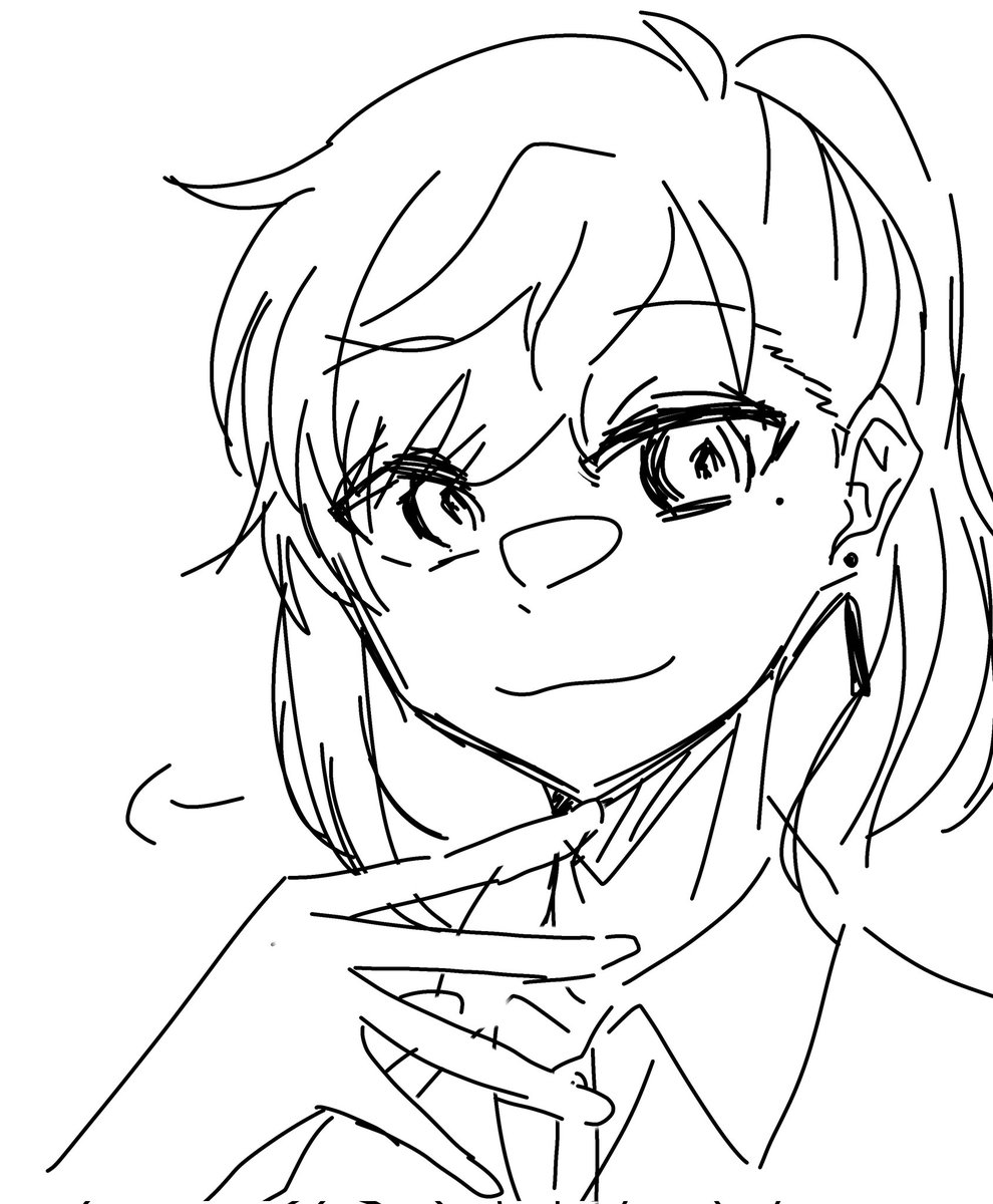 「#KuzuArt #かな絵 #りりむとおえかき 憑依。」𝓜𝓲𝔂𝓪 :-)の漫画