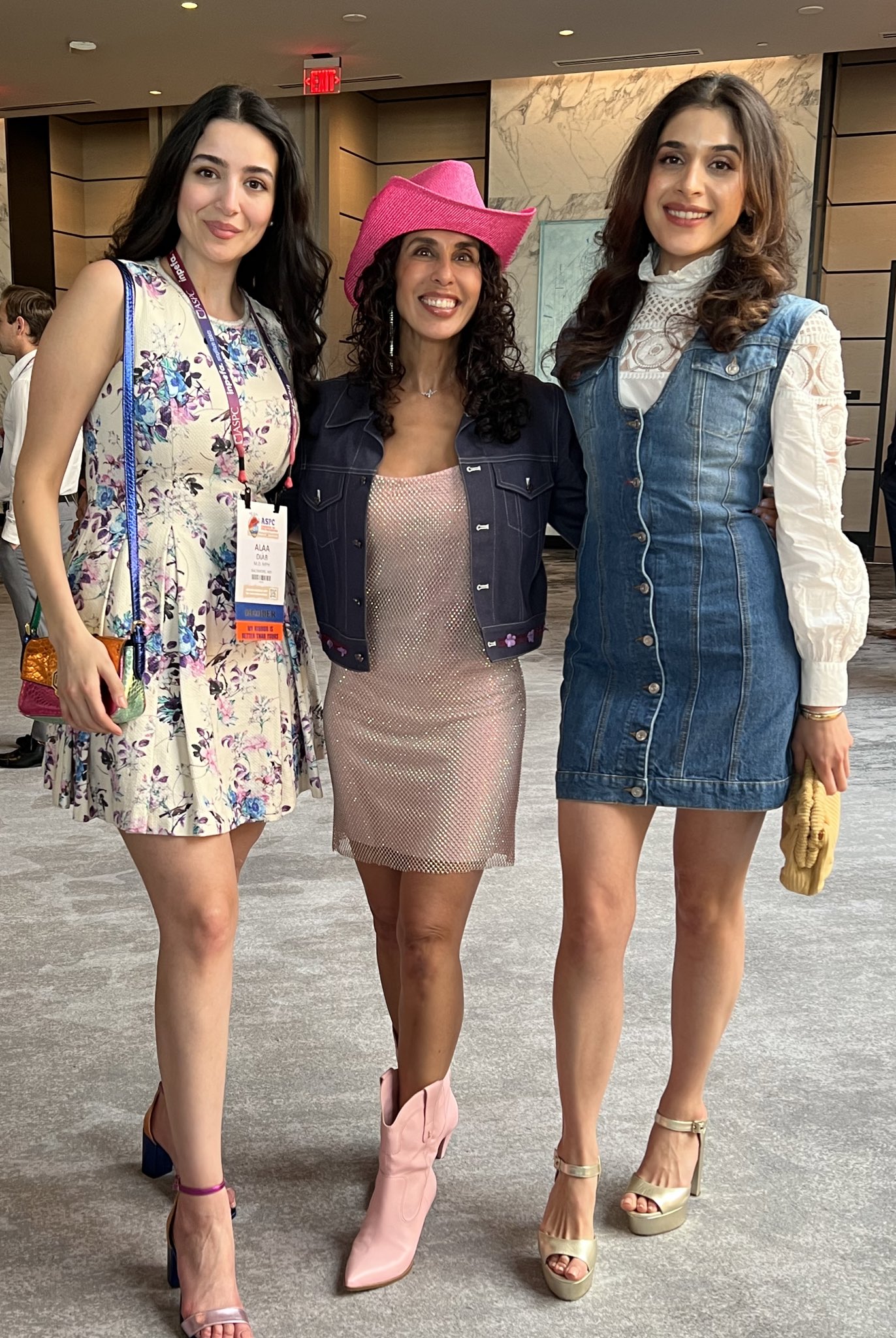 Alaa Diab, MD on Twitter: "Denim & Diamonds 💎 event at #ASPC2023 with @DrDastmalchi ...