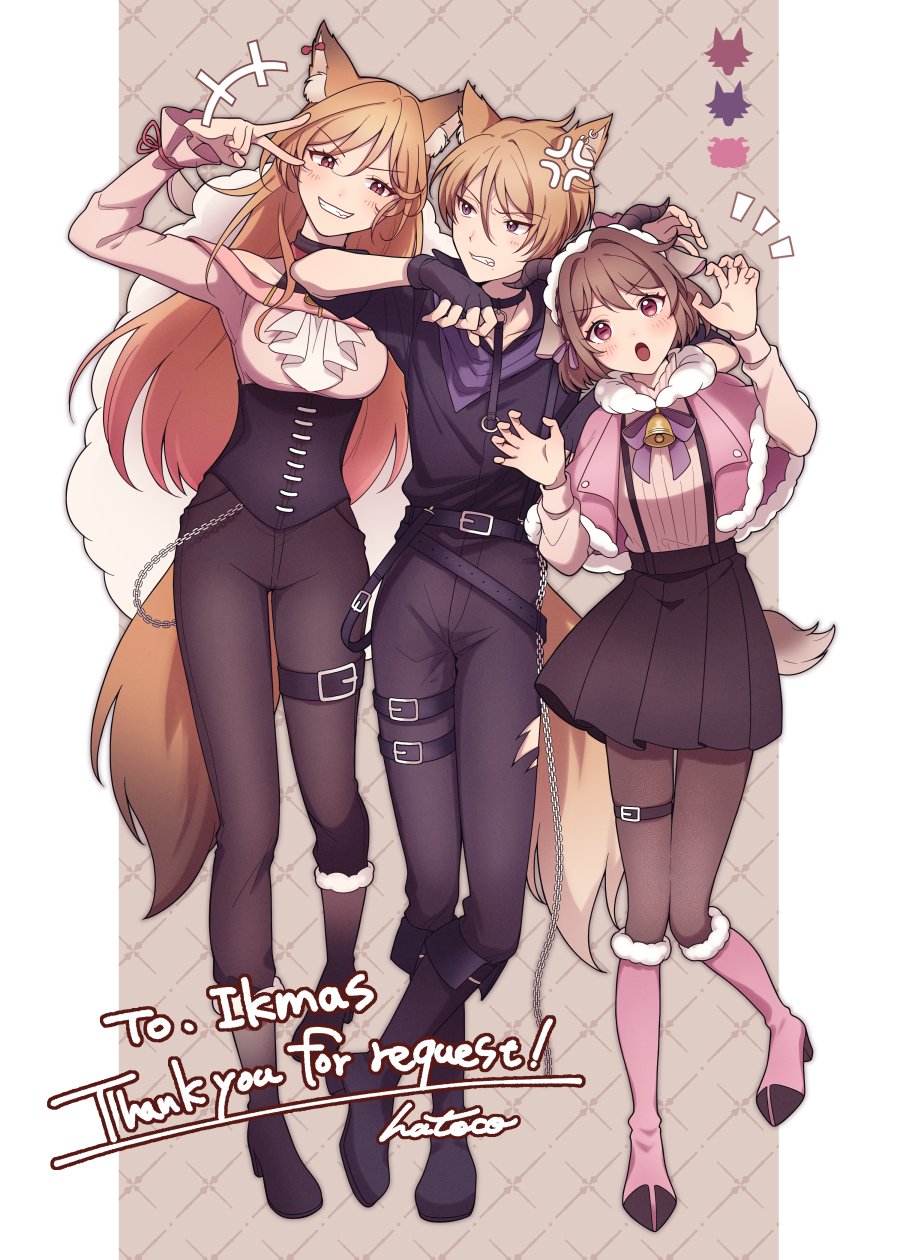 hatoco on Twitter: "Skeb納品いたしました！Thank you for your request🐺🐺🐑 https://t.co/iIAAsTNXdN #Skeb # ...